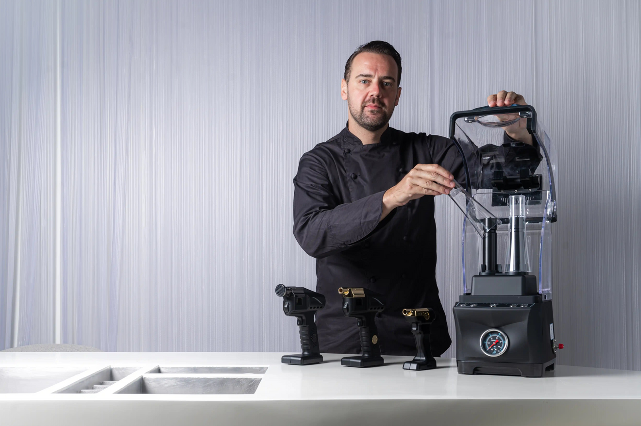 Flavour Blaster | Cocktail Aroma Gun & Bubbles for Drinks